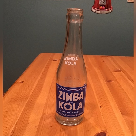 Vintage | Dining | Vintage Zimba Kola Bottle 94s Winstonsalem Nc | Poshmark